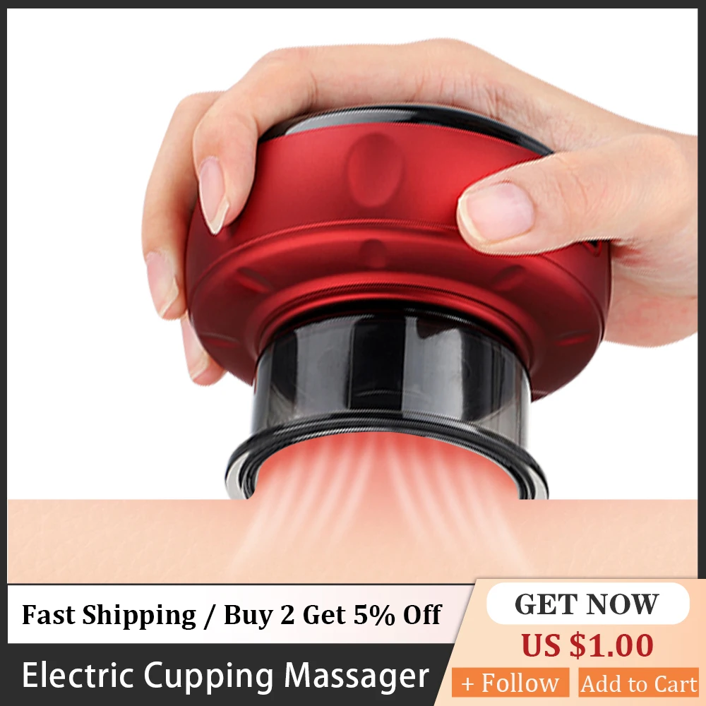 Electric-Cupping-Therapy-Massager-Professional-Suction-Cups-Vacuum-Jars ...