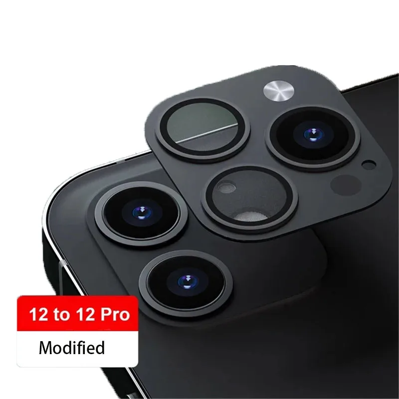 Fake-Camera-Lens-Seconds-Change-For-iPhone-12-to-12-Pro-Back-Film-Phone ...