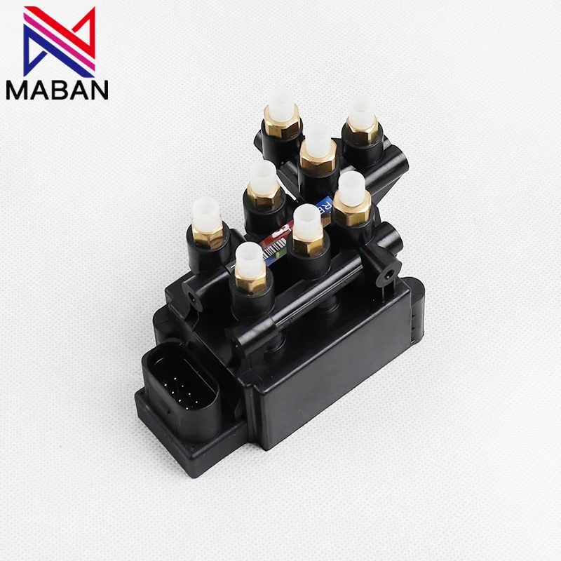 Air Suspension Compressor Pump Solenoid Valve Block 4M0616013A For Q7 ...