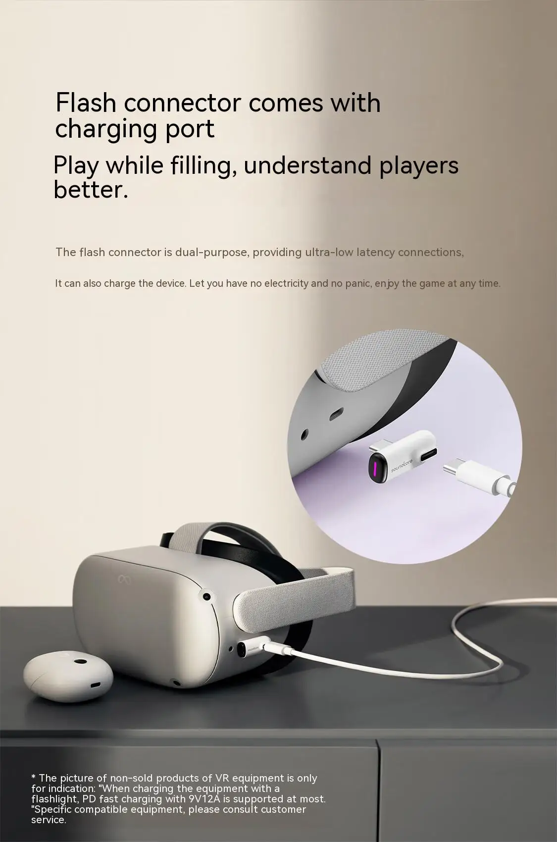 Anker Soundcore VR P10 Wireless Bluetooth 5.3 Earphones Touch Control With LC3 Wireless Adapter ...