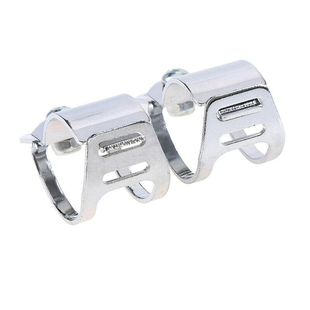 2Pcs Motorcycle Fork Ear Clamps Bracket Universal Turn Signal Light ...