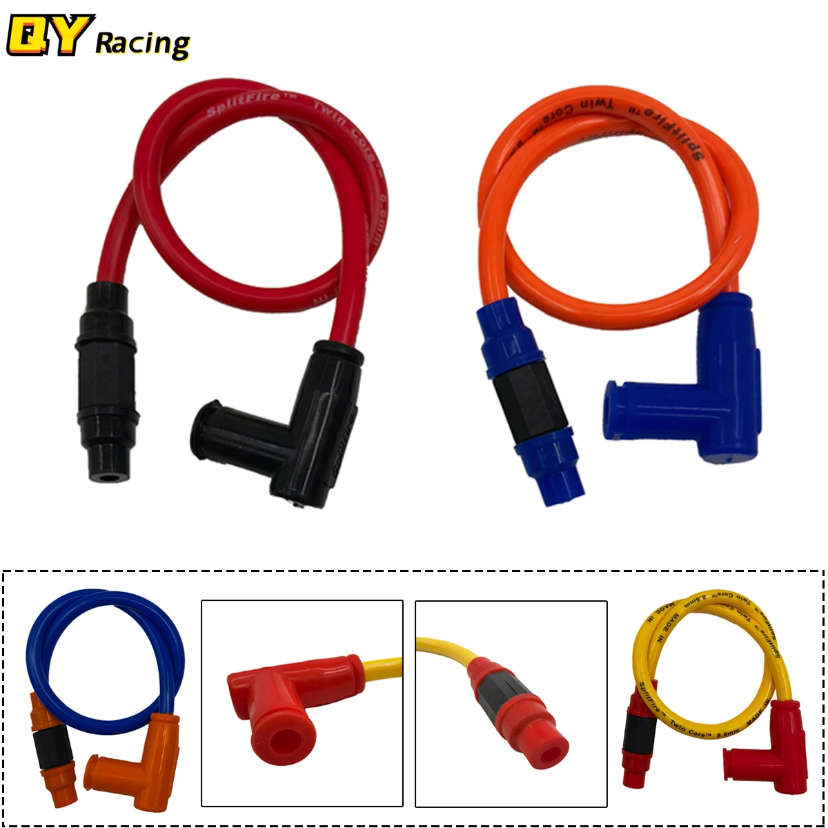 Spark Plug Cable Spark Plug Motor - Motorcycle Spark Plug Wires Cap ...