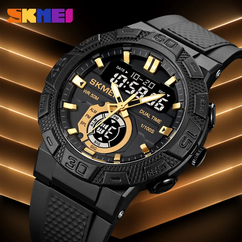 SKMEI 1881 waterproof Sport Mens Watch Fashion Leisure Original Digital ...