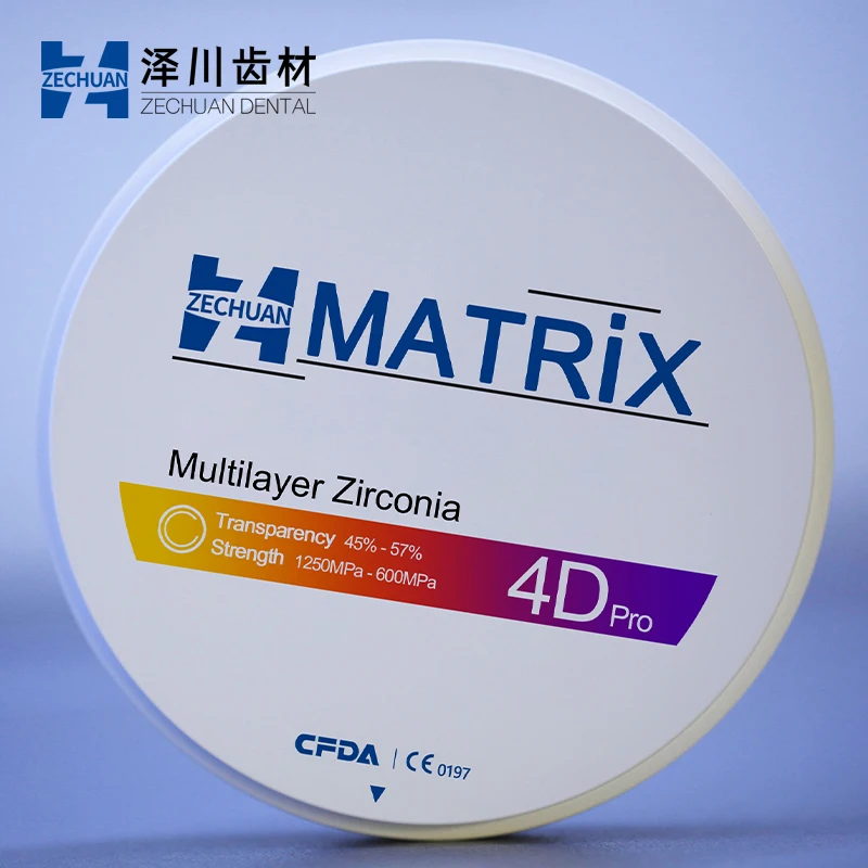 ZECHUAN-MATRIX-4D-Pro-Multilayer-Zirconia-Blocks-Dental-Lab-Materia ...