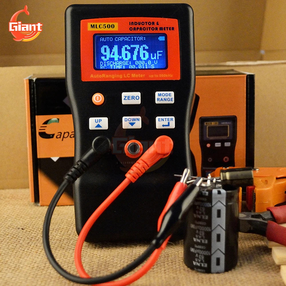 MLC500-Anti-Burn-Digital-Capacitance-Tester-High-Precision-Multimeter ...