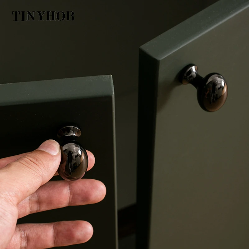 Round-Ball-Dark-Dresser-Knobs-Drawer-Pulls-Handles-Cabinet-Door-Knob ...