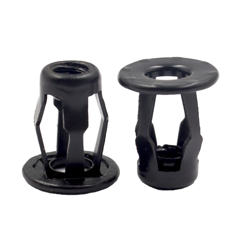 10Pcs Car Metal Screw Base Clamp Trunk Nuts Front Rear License Plate ...