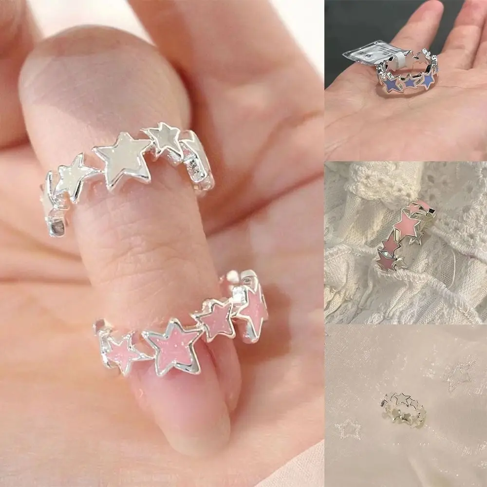 Anillo-de-estrella-Irregular-de-estilo-coreano-accesorios-de-joyer-a ...