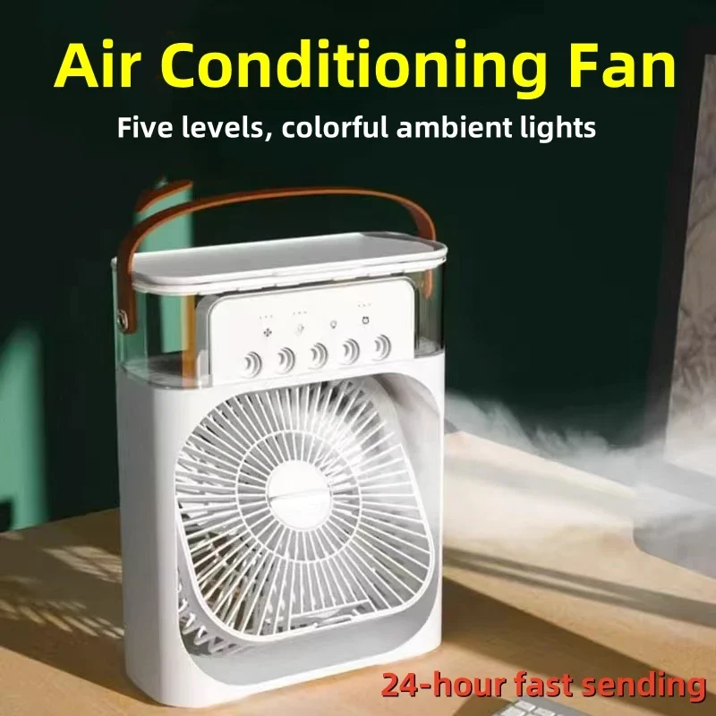 Portable-Humidifier-Fan-AIr-Conditioner-Household-Small-Air-Cooler ...