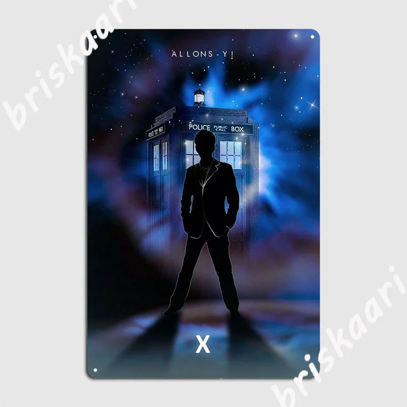 Doctor Who Silhouette Poster