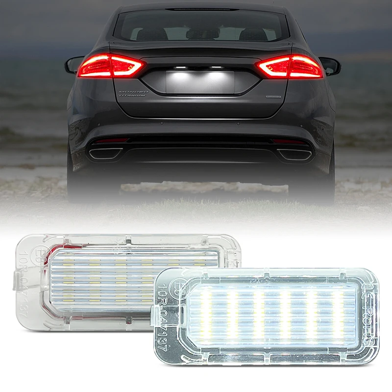  clairage De Plaque D immatriculation LED Blanc 2 Pi ces Pour Ford