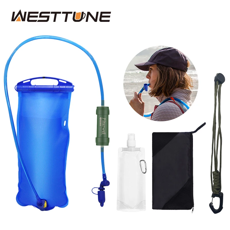 Outdoor-Survival-Water-Filter-Straw-with-Gravity-Water-Bag-Portable ...