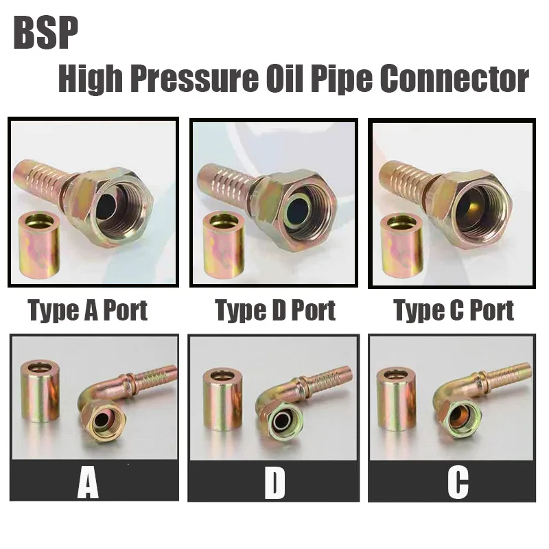 Thread-Hydraulic-Cone-6-32mm-Compression-Hydraulic-Joint-1-4-1-2-3-8-1 ...