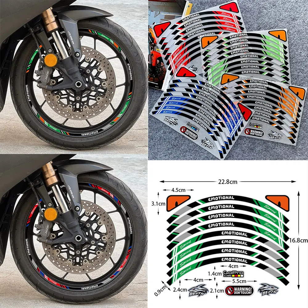 12inch-12-Inch-12-Reflective-Refi-Motorycycle-Scooter-Rim-Tuning-3D ...
