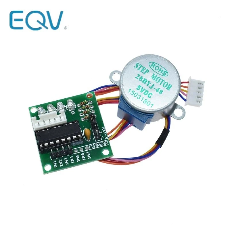 Motor paso a paso de 4 fases 28BYJ 48 5V + placa controladora ULN2003 ...