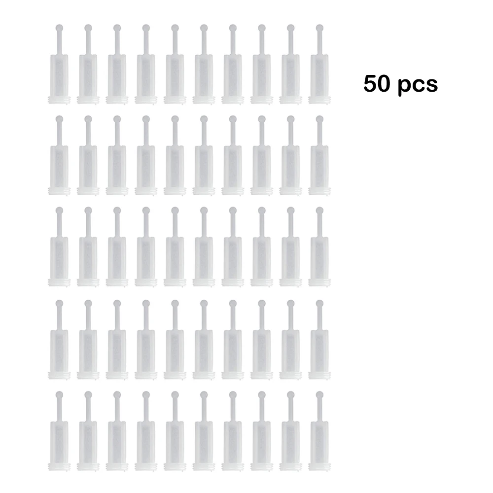 50Pcs Spray Gun Filters Fine Mesh Disposable Gravity Feed Paint ...