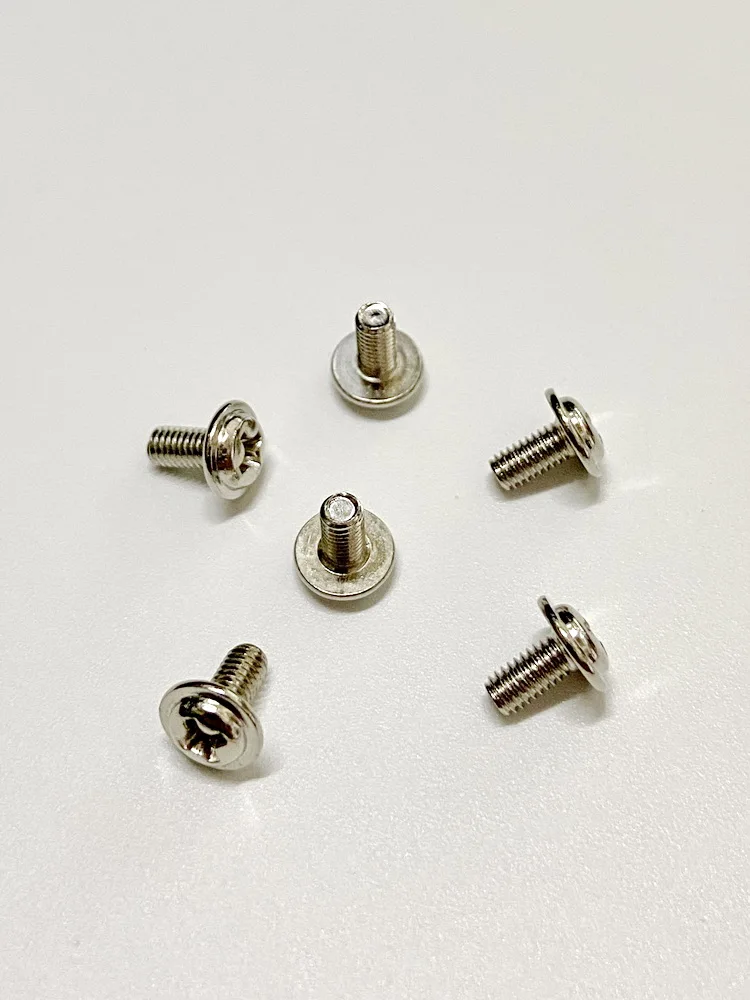 Iron-Plated-Nickel-Material-M3-Mechanical-Thread-Metal-Fasteners-Disk ...