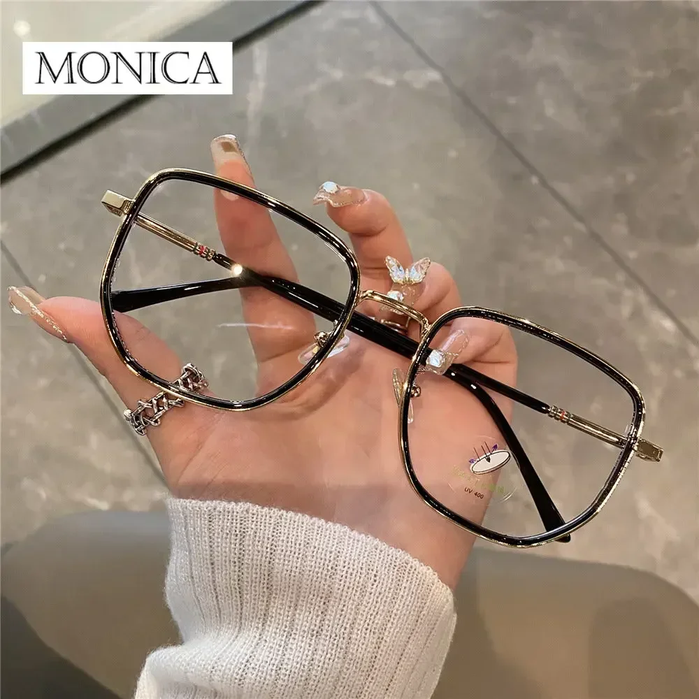 Kacamata-polos-persegi-uniseks-mode-2024-untuk-pria-wanita-bingkai-Pc ...