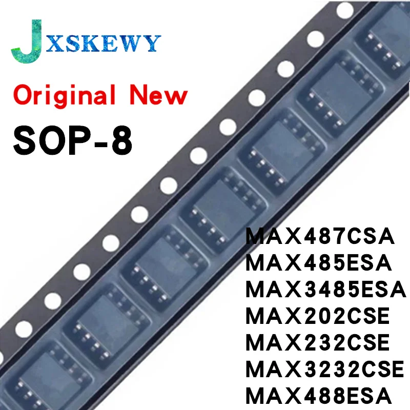10PCS-MAX485ESA-MAX485-SOP-8-MAX487CSA-MAX3485ESA-MAX202CSE-MAX232CSE ...