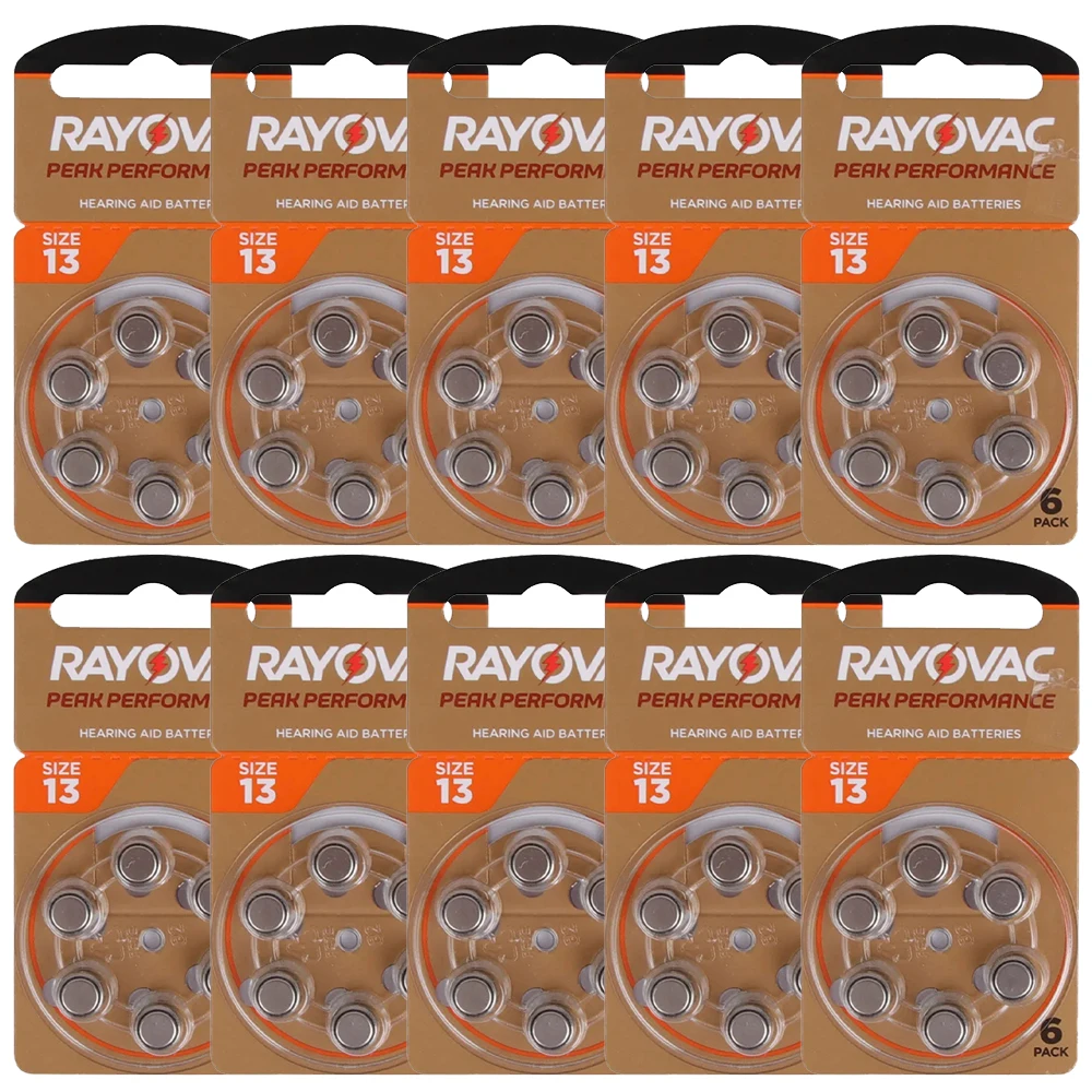 60PCS-Hearing-Aid-Batteries-RAYOVAC-PEAK-1-45V-13A-13-P13-A13-PR48-Zinc-Air-Battery.jpg