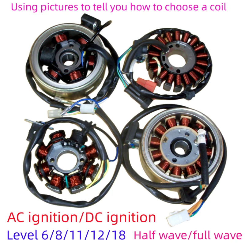 6-8-11-12-18pole-three-phase-electromagnetic-motor-AC-DC-ignition-coil ...