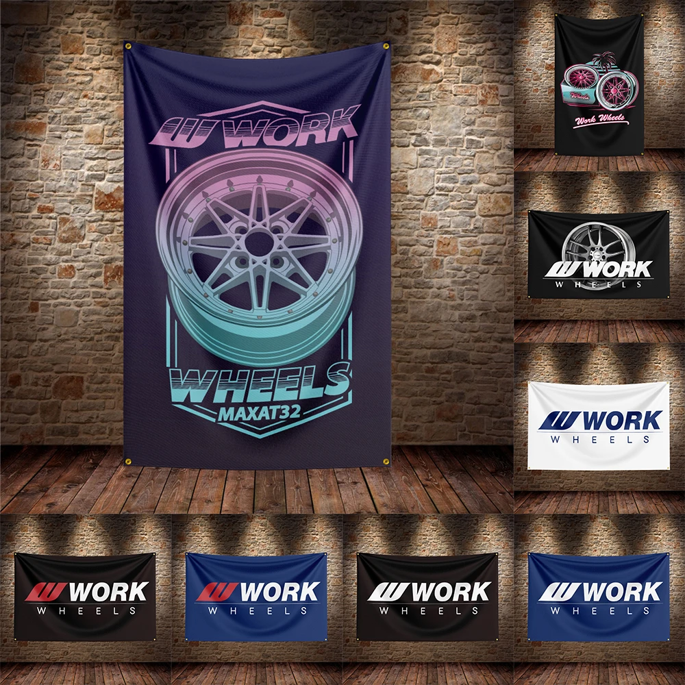 Bandera-de-ruedas-de-trabajo-de-poli-ster-impresa-Banner-de-coche-para ...