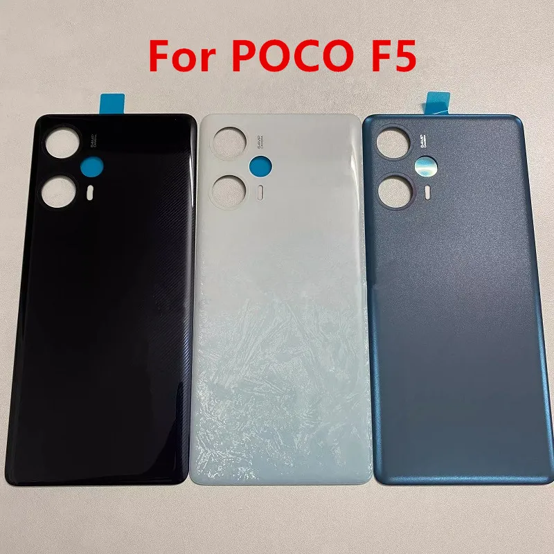 F5 Battery Back Cover For Xiaomi POCO F5 Rear Housing Case Replace ...