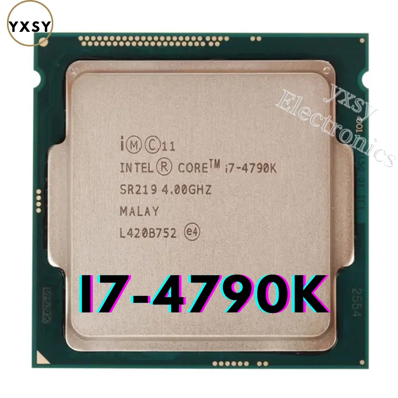 인텔 코어 i7 4790K 프로세서, 쿼드 코어 8 스레드 LGA 1150 소켓 i7 4790K 데스크탑 CPU, 4.0GHz ...