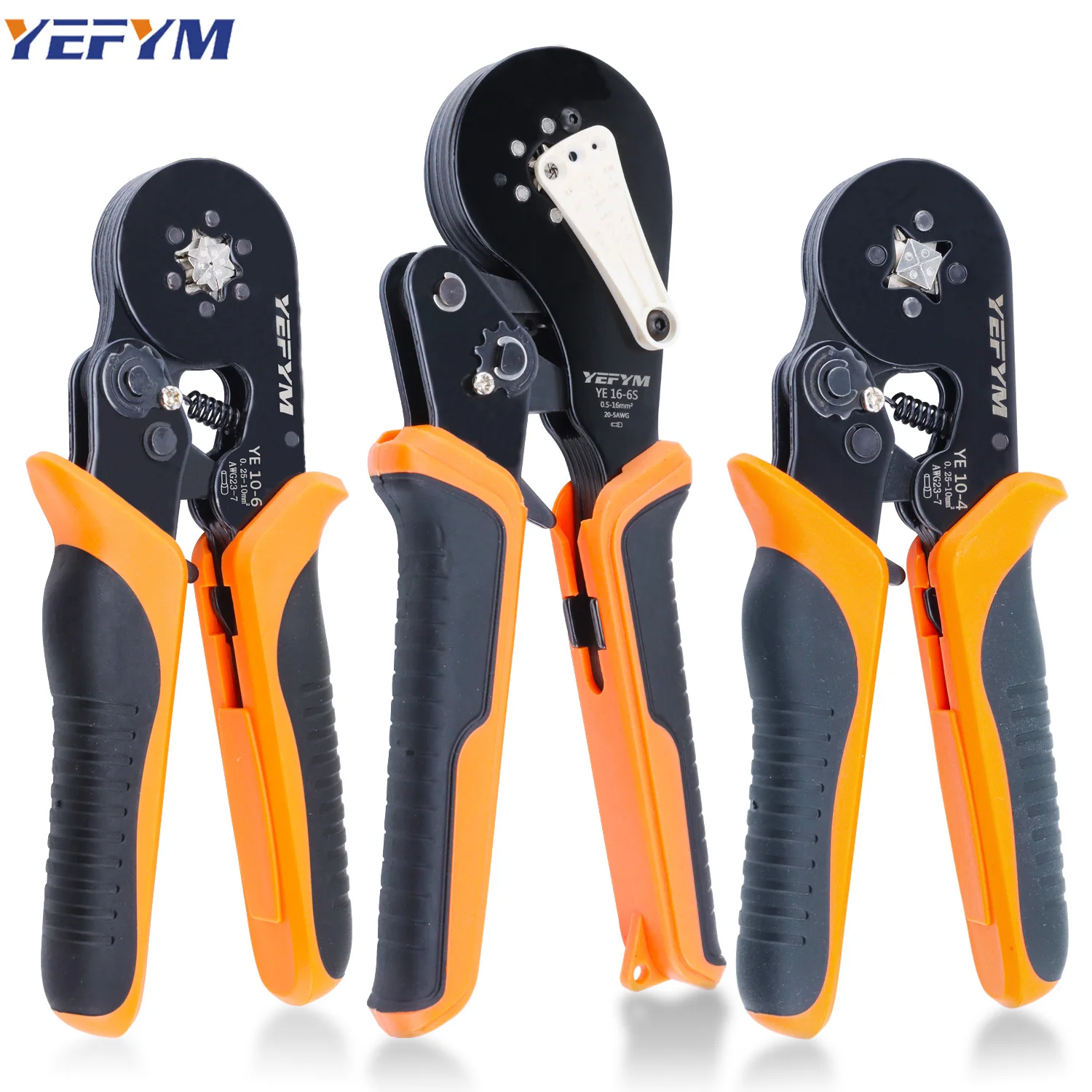 Pin & Tube Terminal Crimping Pliers sets - Manual Portable Cold Crimp ...