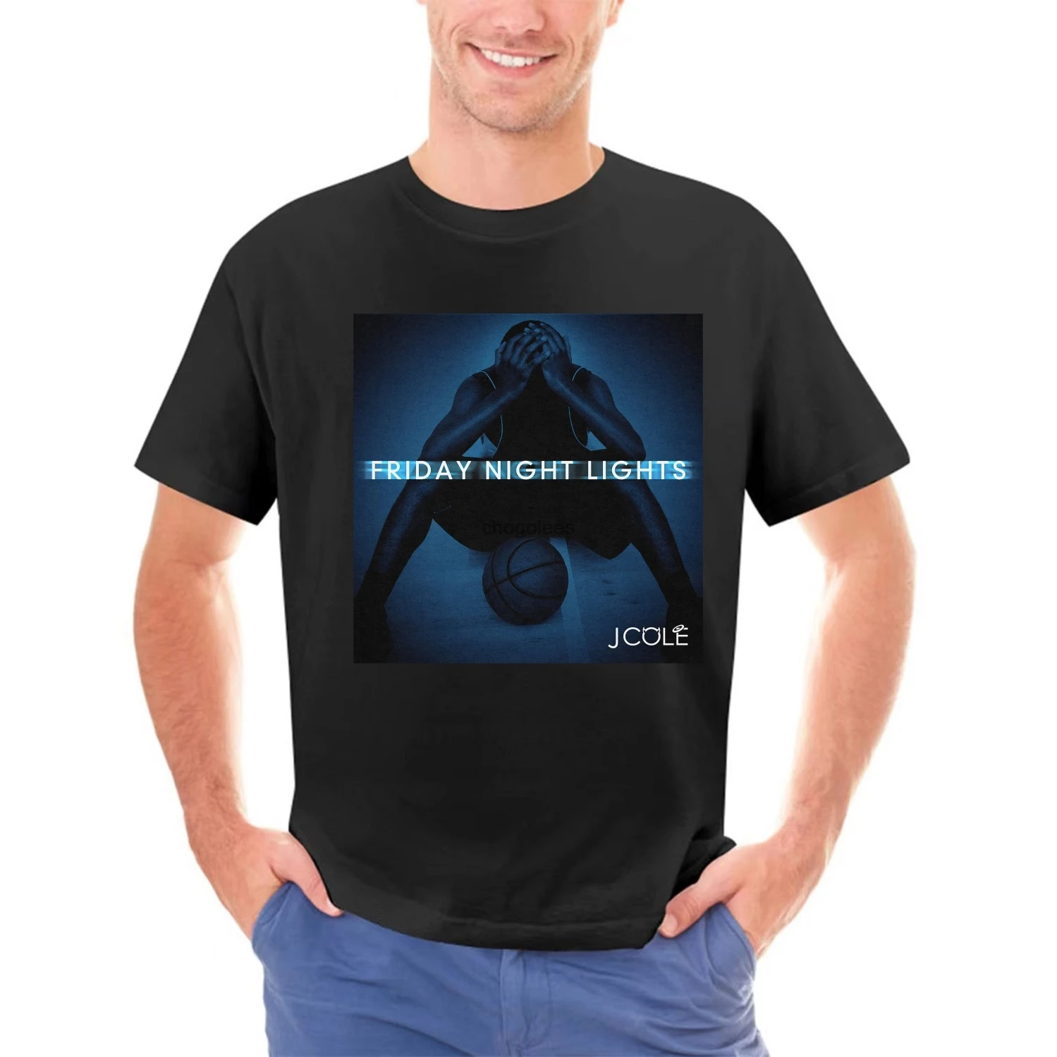 J-Cole-Friday-Night-Lights-T-Shirt-Printed-Graphic-Tee-J-Cole-Album ...