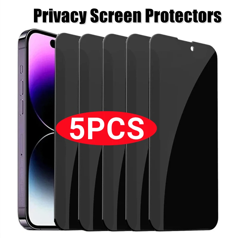 5Pcs-Privacy-Screen-Protector-for-iPhone-11-PRO-X-XR-XS-MAX-Anti-spy ...