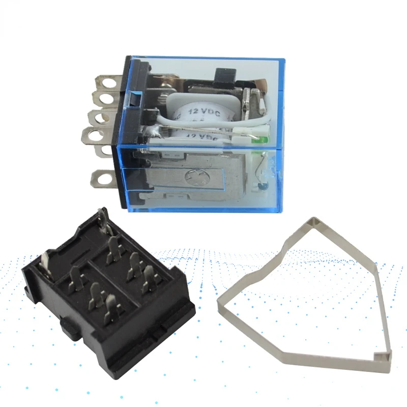 Enchufe de relé pcb LY2 de 8 pines, relé pequeño de 10a, LY2NJ|relay ...