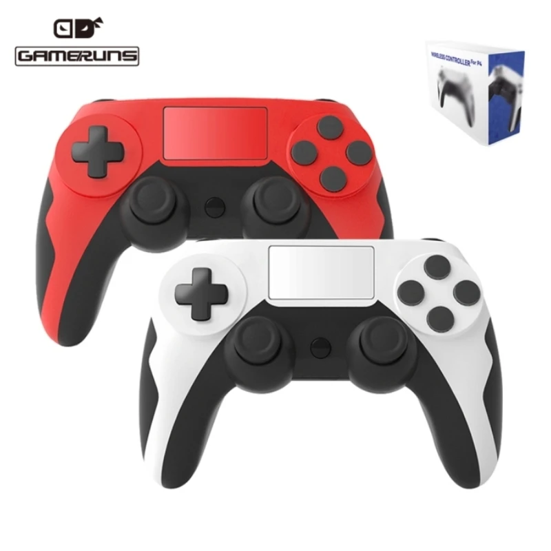 YLW P48 Wireless Gamepad For PS4 Dual Vibration Game Controller 6 Axis PC Joystick Fit for PS4 ...