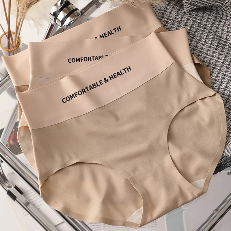 Women Invisible Panties Seamless Briefs Female Underpants Ultra-thin ...
