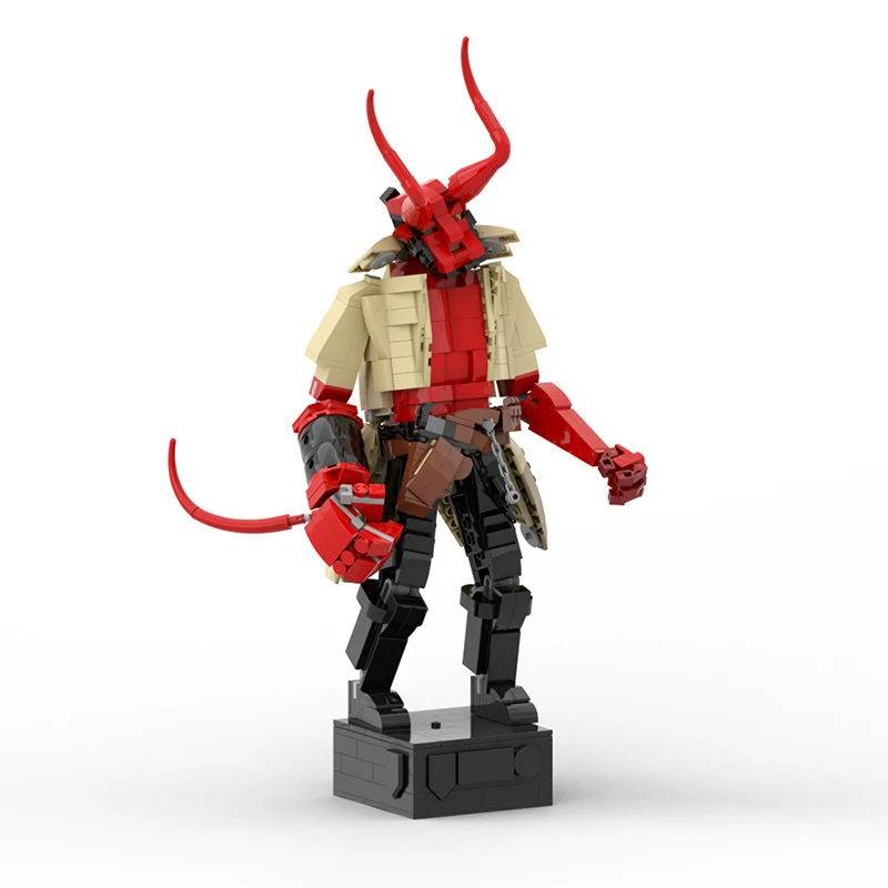MOC-Hellboyed-Cambion-Half-Demon-Monster-Building-Block-Set-Ideas-Movie ...