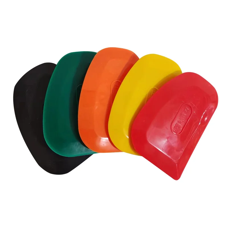 Red Plastic Putty Scraper