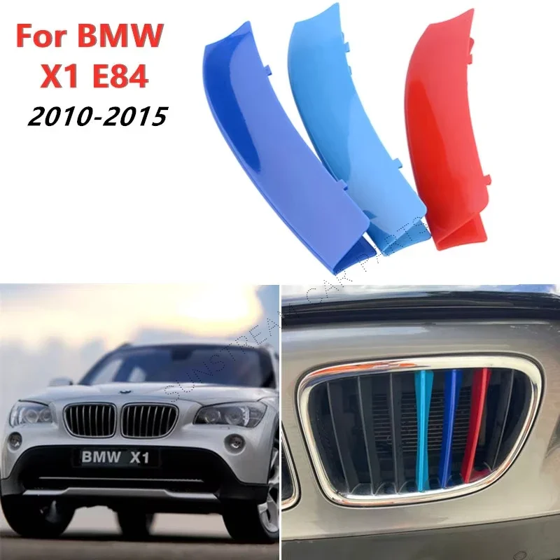 3D Car Front Grill Cover for BMW X1 E84 2010 2011 2012 2013 2014 2015 ...