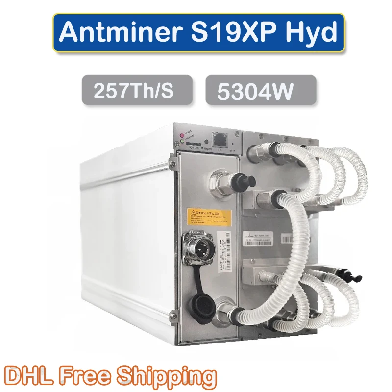 New-S19XP-Hyd-Cooling-Machines-Antminer-S19-XP-Hyd-257Th-Water-Cooling ...