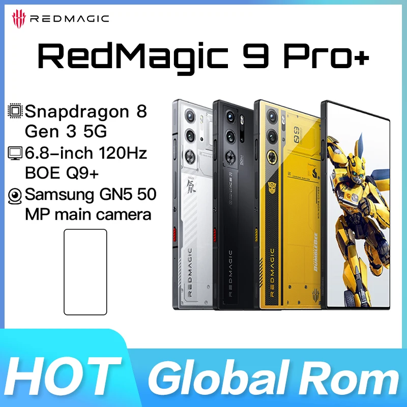Bumblebee-tel-fono-inteligente-Redmagic-9-Pro-plus-6-8-pulgadas-120Hz ...