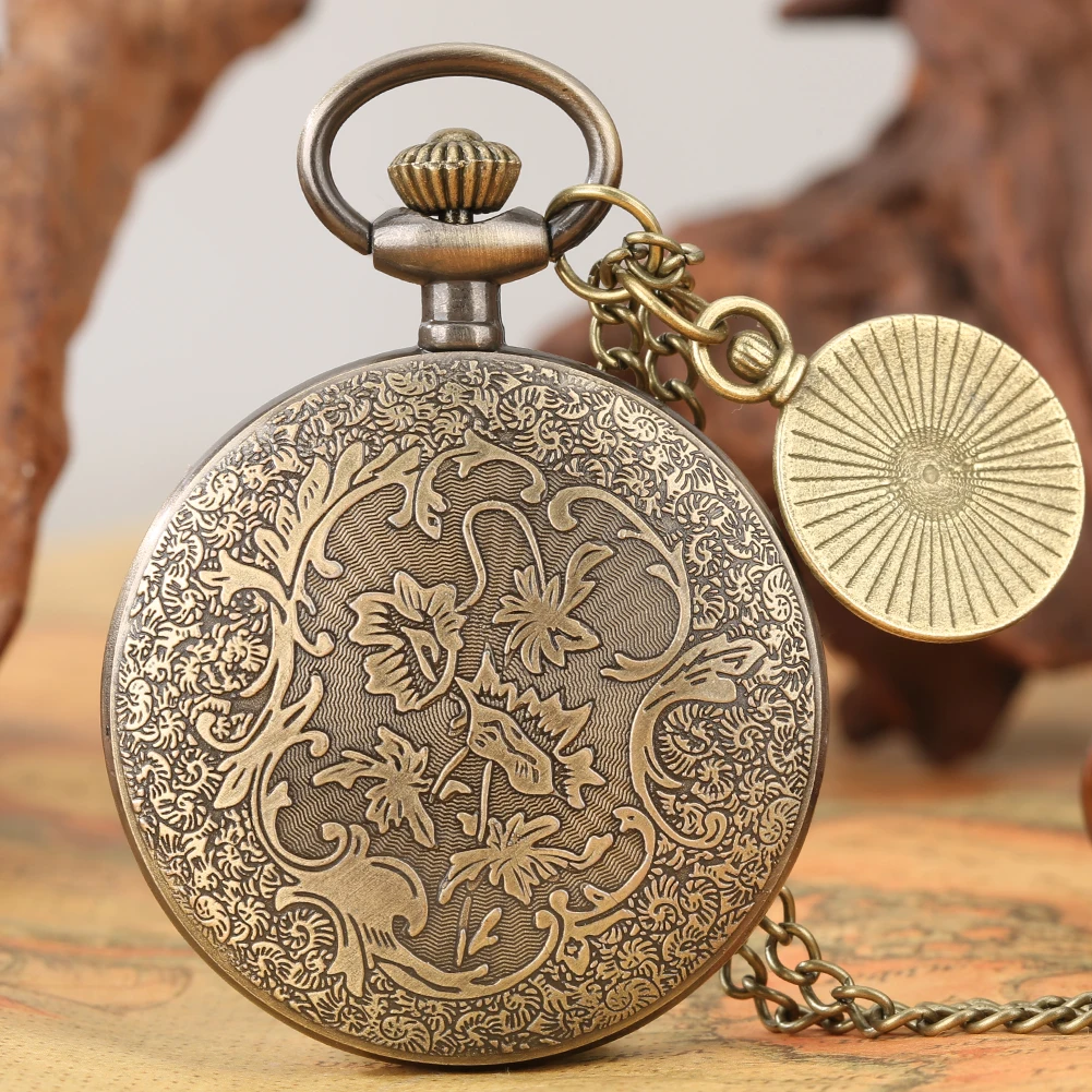 MONTRE A GOUSSET,pocket watch 06--Montre De poche rétro à Quartz pour ...