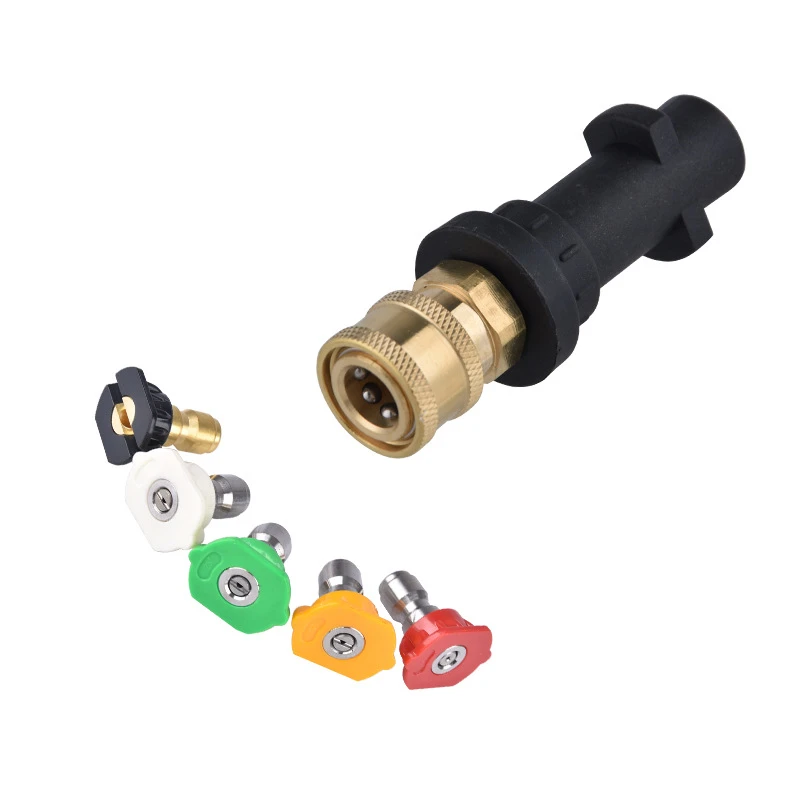 High pressure Car Wash Water Gun Connector 1/4 Quick connect Conversion ...