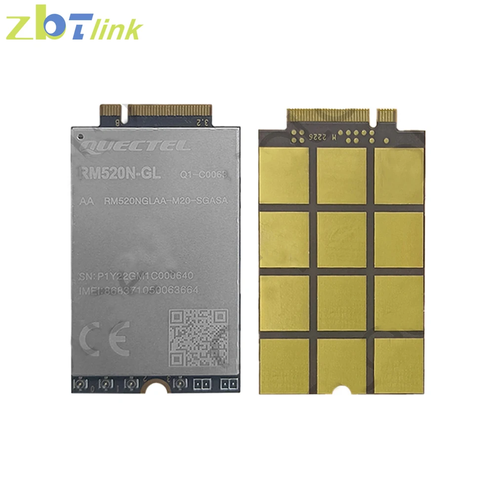 Zbtlink m.2 slot lte 5g módulo para roteador sem fio m.2. Conector gnss ...