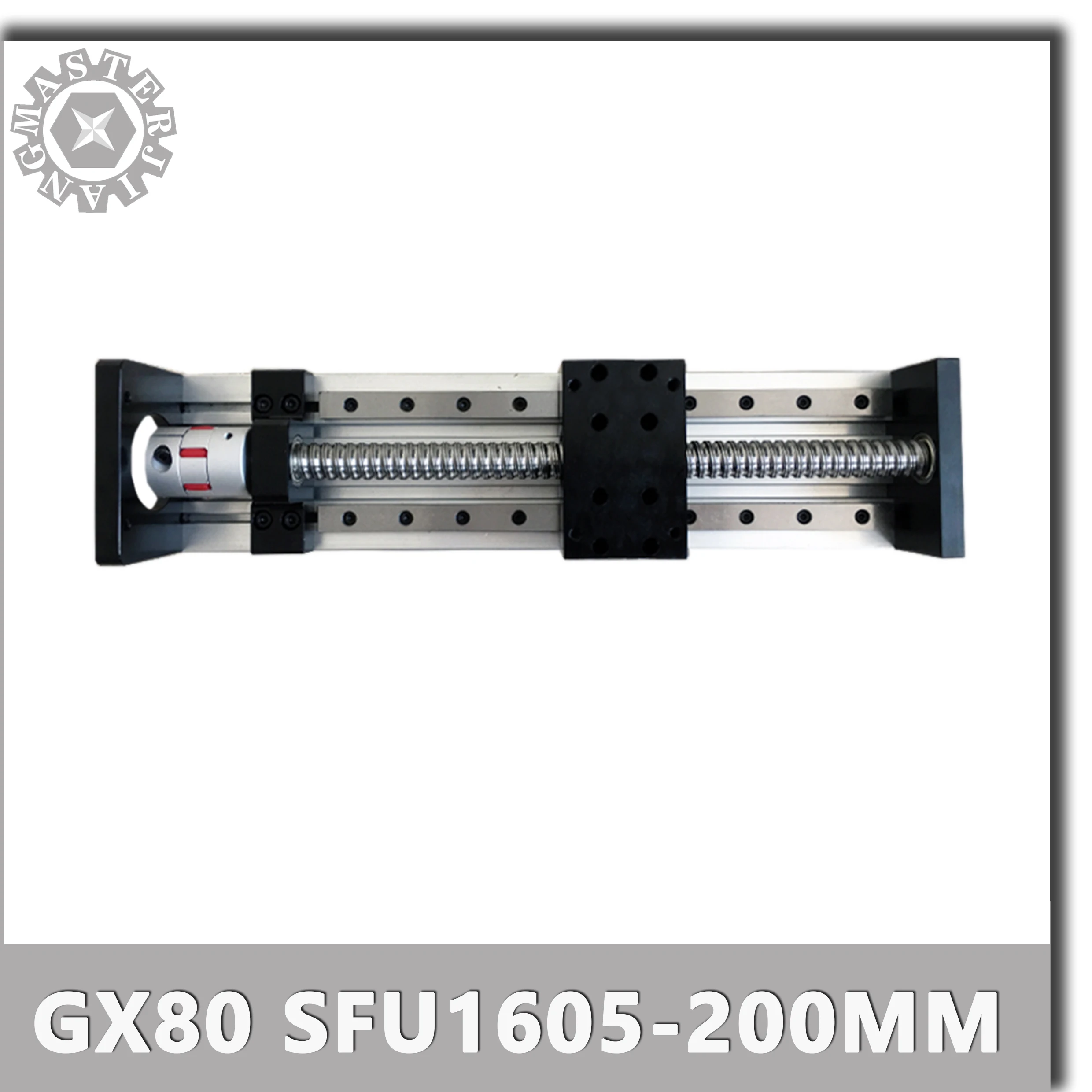 Customized Gx80 Sfu1605-200mm Cnc Linear Guide Rails Linear Actuator ...