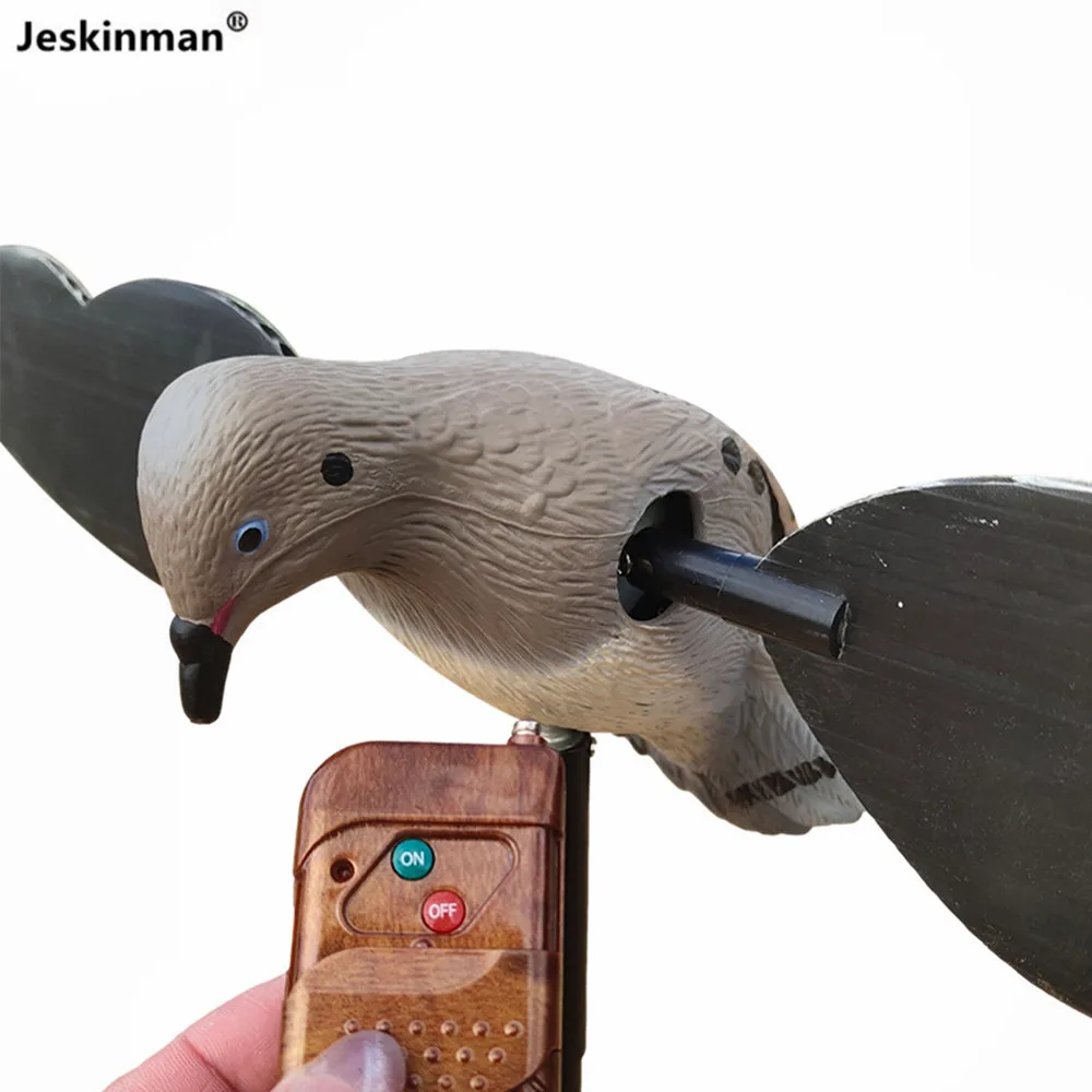 Remote-Control-Electric-Simulation-Pigeons-Outdoor-Animal-Props-Bait ...