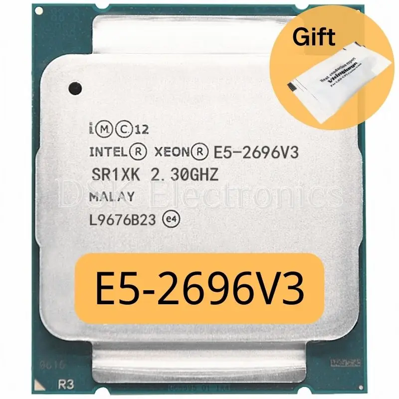 Intel XEON E5 2696V3 E5 2696 V3 Processor SR1XK 18-CORE 2.3GHz better than LGA 2011-3 CPU