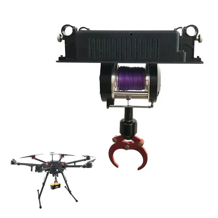 Drone-Winch-with-Hook-Cargo-Drop-Device-5kg-Payload-Accessories-for-DJI ...