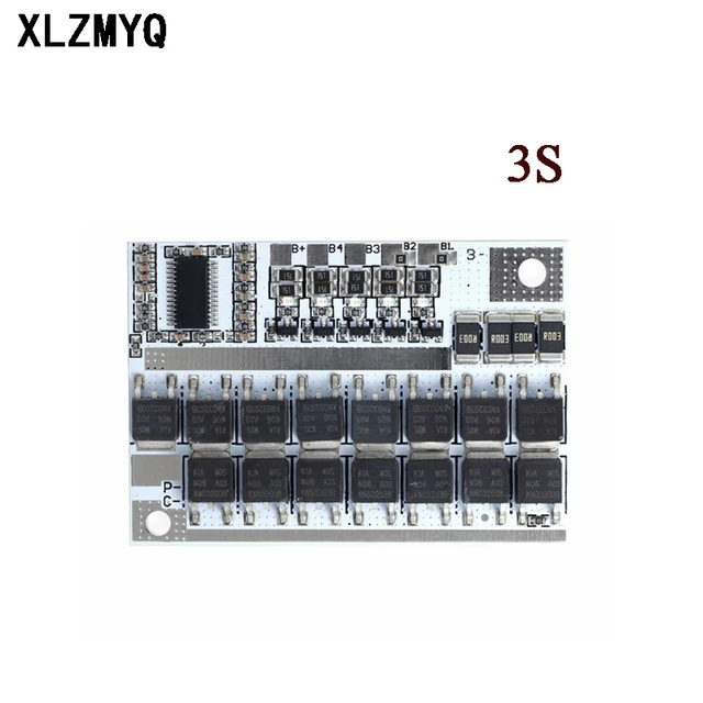 5S 4S 3S BMS 100A 21V 18V 16.8V 12V 18650 Li-ion LMO Ternary Lithium Battery Protection Circuit ...