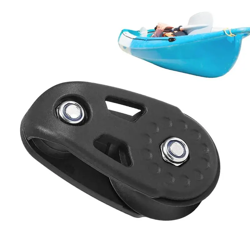 Kayak-Slide-Rail-Anchor-Trolley-Kit-Pulley-Blocks-Single-Pulley-Block ...