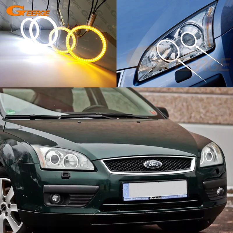 For-Ford-Focus-II-Mk2-2004-2005-2006-2007-2008-Ultra-Bright-Switchback ...