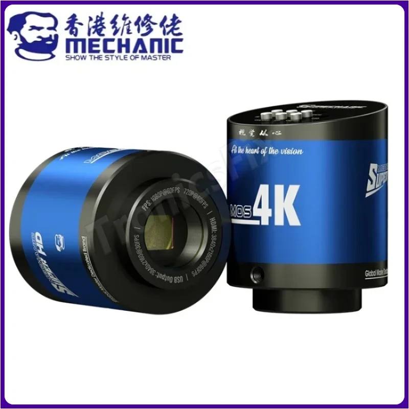 MECHANIC-MOS-4K-1080P-60FPS-Microscope-Camera-Trinocular-Binocular ...